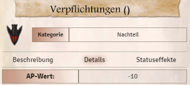 Falscher AP Wert bei Nachteil Prinzipientreue und Verpflichtungen ...