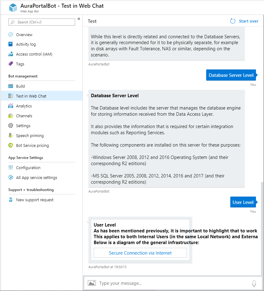 Text exceeds chat bubble in the "QnAmaker-prompting" sample bot · Issue #2043 · microsoft ...