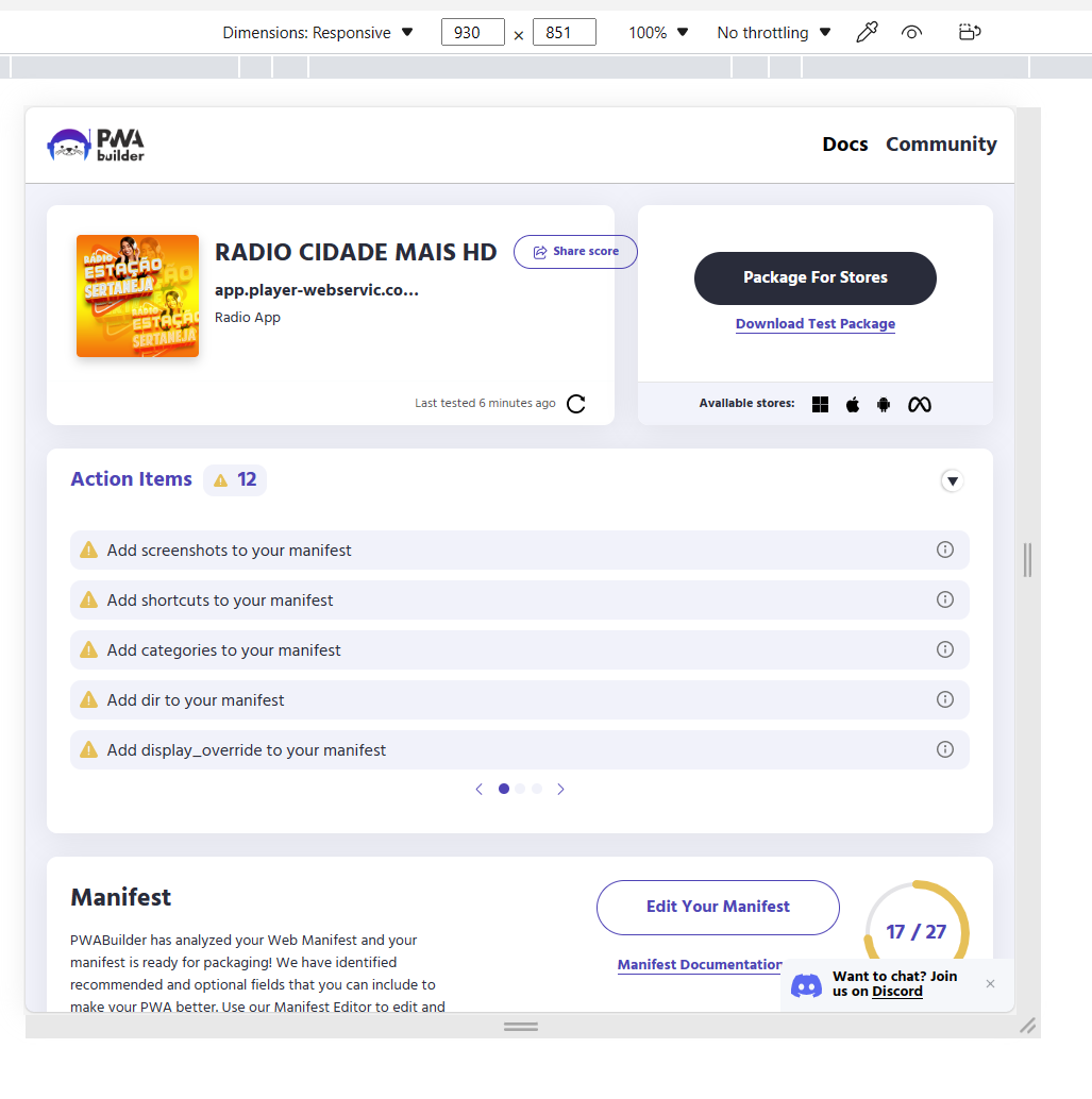 [BUG][Site] Button overlapping app-card border · Issue #4108 · pwa-builder/PWABuilder · GitHub