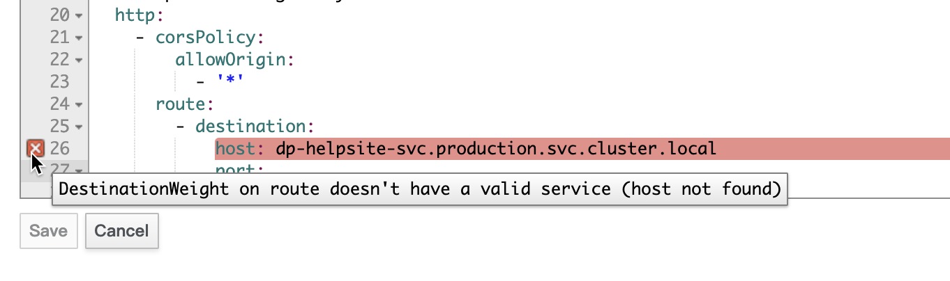 Checks failed when use k8s cluster based internal FQDN · Issue #975 · kiali/kiali · GitHub