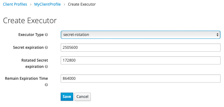 Update Credentials tab to support Client Secret Rotation feature ...