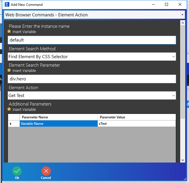 Web Scrapping - Element Action · Issue #130 · saucepleez/taskt · GitHub