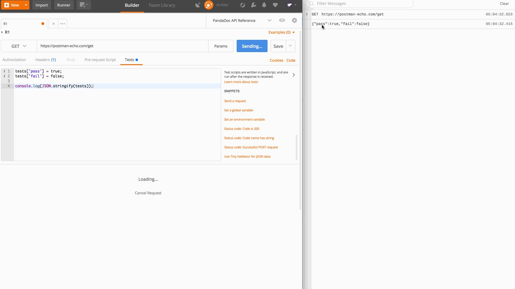 Restrive Iteration Status Using Postman Execution Tests · Issue 3925 · Postmanlabs Postman