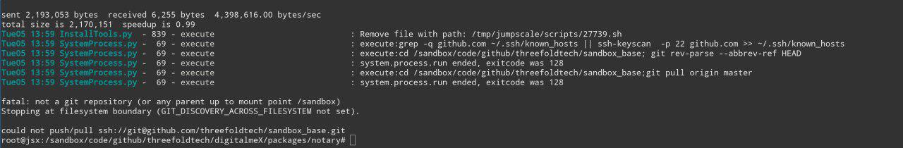 installer: sandbox_base is downloaded as an archive instead of a git ...