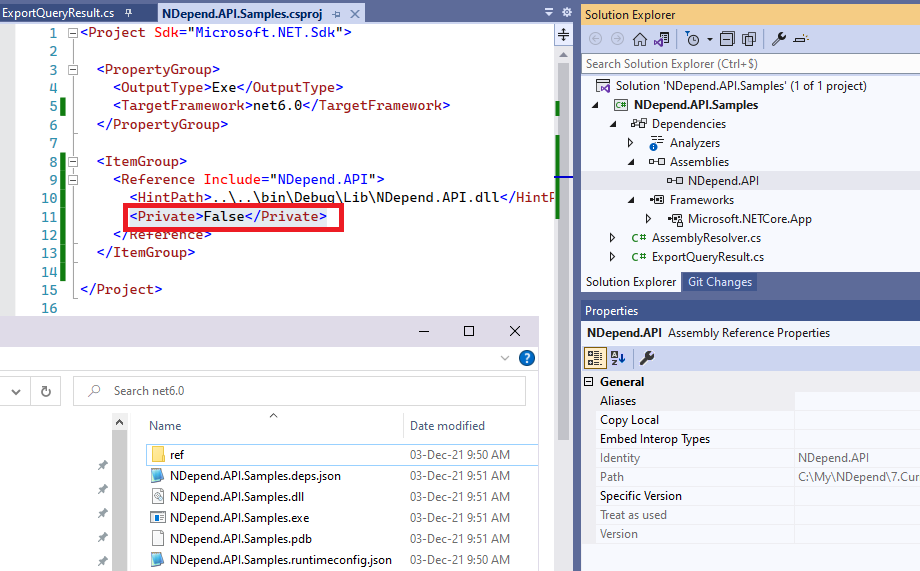 Something Doesnt Work With Vs2022 Net6 Copy Local Set To False · Issue 6998 · Dotnetcore 1536