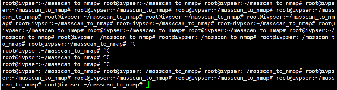 BUG 使用xshell运行完回车无法换行 · Issue #4 · 7dog7/masscan_to_nmap · GitHub