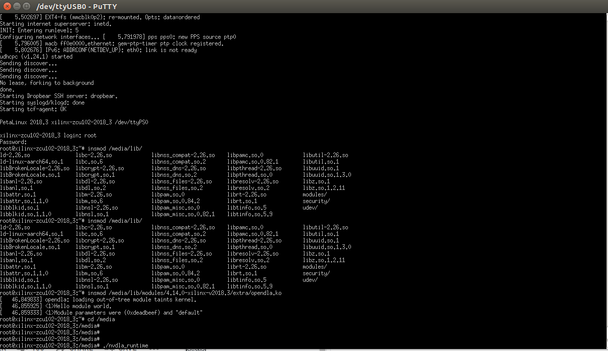 NVDLA running on a FPGA platform · Issue #110 · nvdla/hw · GitHub