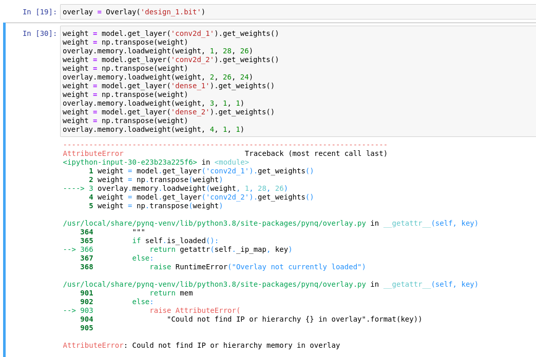 AttributeError: Could not find IP or hierarchy configure in overlay ...