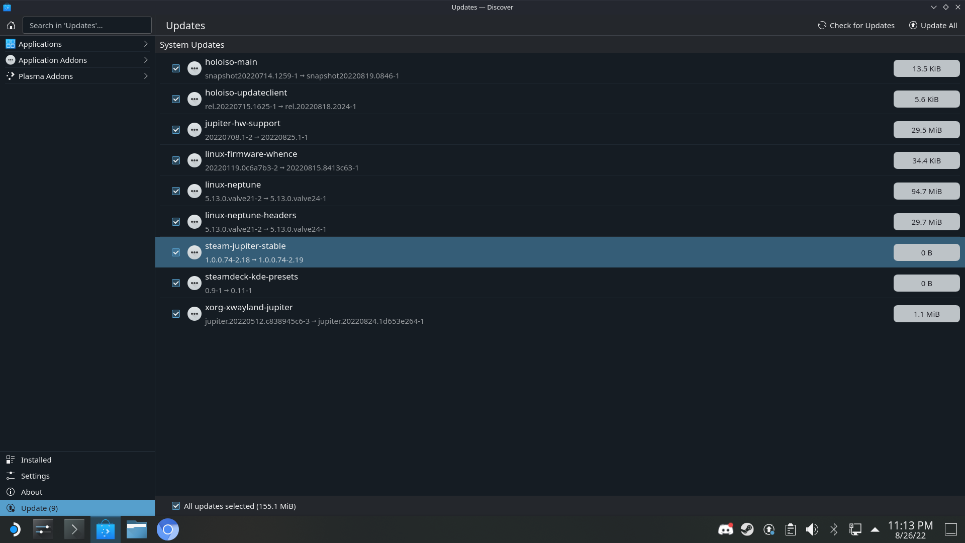 holoISO / steamOS not updating · Issue #481 · holoiso-eol/holoiso · GitHub