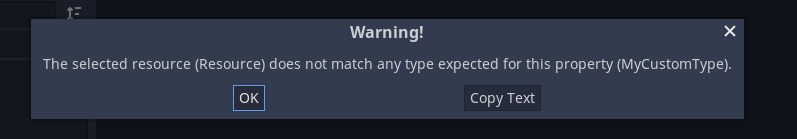 EditorResourcePicker does not support custom types with base_type ...