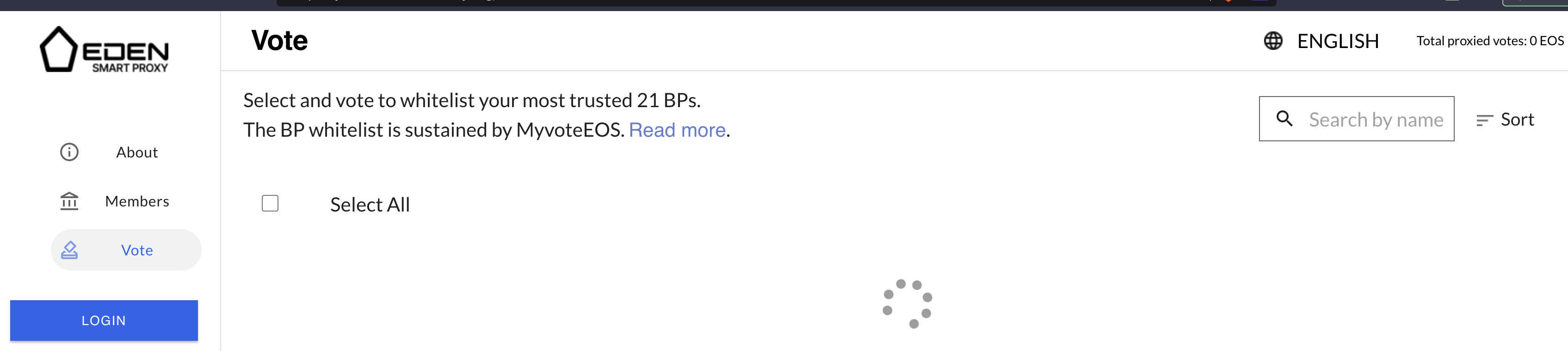 If I am not logged in, the total of proxyed eos does not appear · Issue #170 · edenia/eden-smart ...
