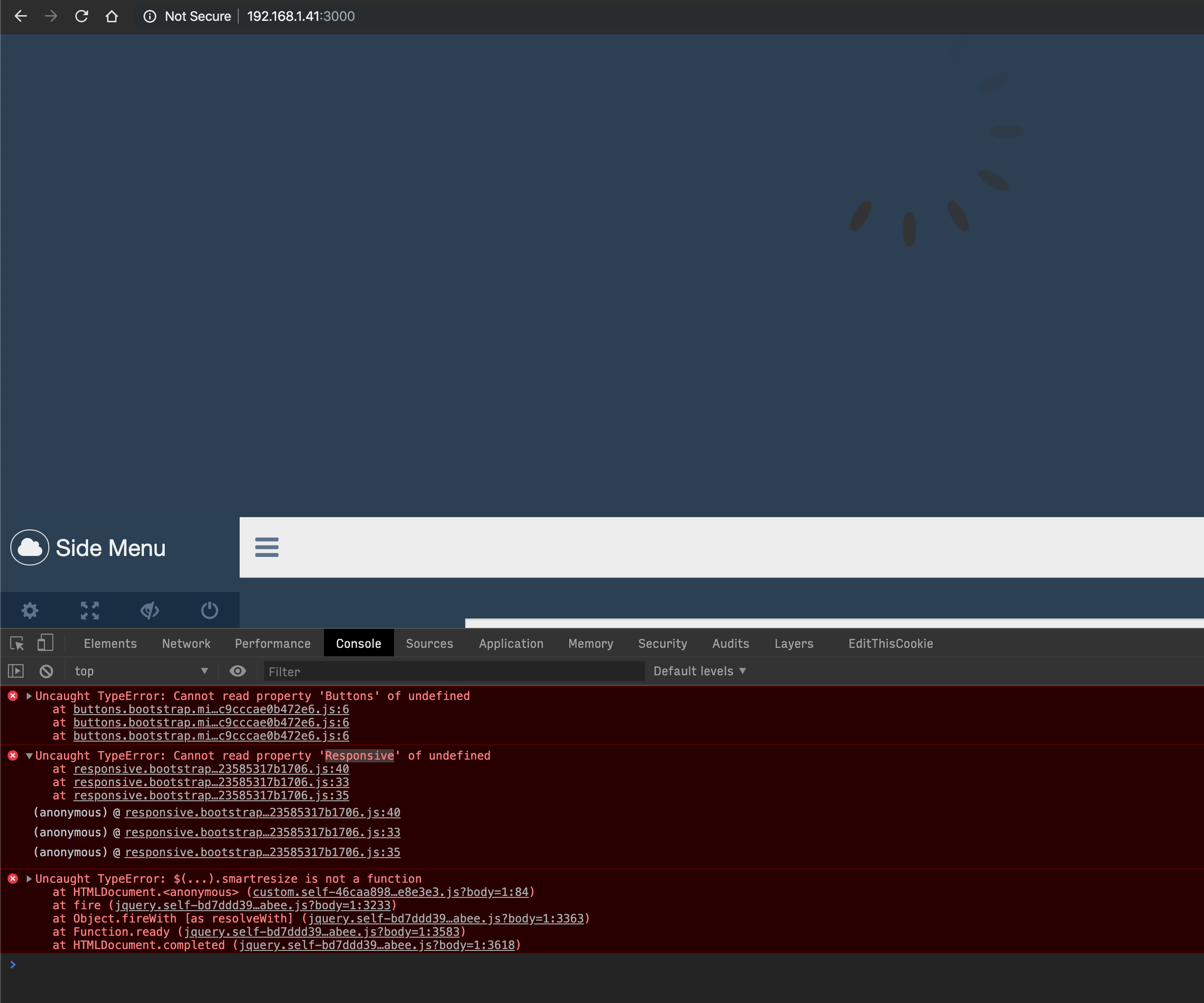 Broken UI after clean docker install · Issue #2 · likema/docker-gluster-web-interface · GitHub