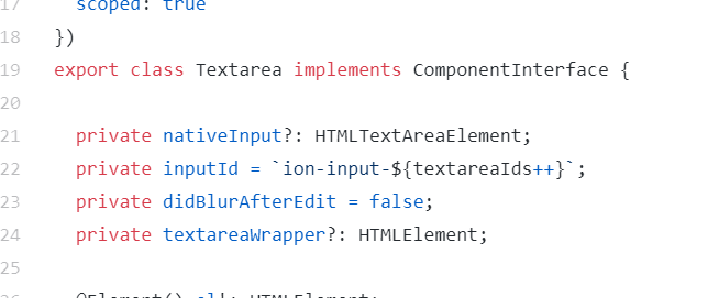 Bug Duplicate Ids For Text Area And Input Fields · Issue 21542 · Ionic Teamionic Framework