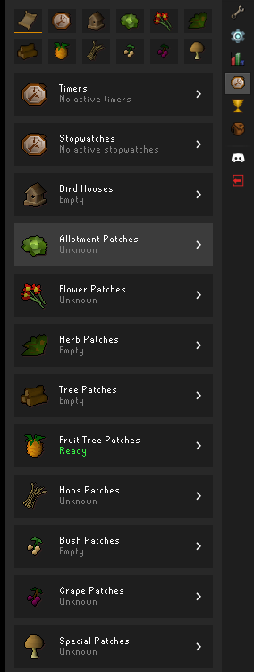Tree timers tab showing "Empty" when there are "Ready" trees inside · Issue #5165 · runelite ...