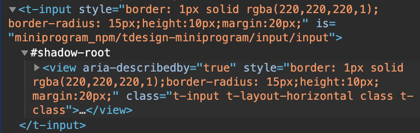 [t-input] 基础库2.18.1（在macos下最新版）外置样式描边下会在input的左上角，左下角出现短竖线 · Issue #1640 · Tencent/tdesign ...