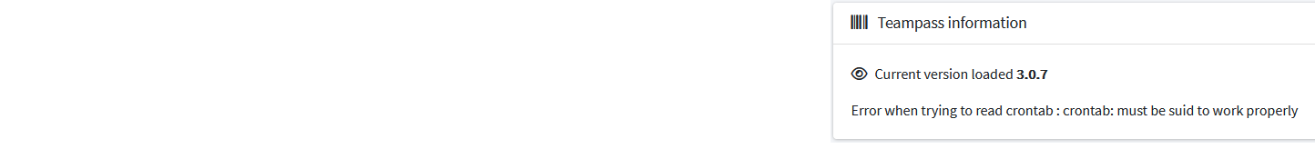 Cron does not work in container as curently configured · Issue #3715 · nilsteampassnet/TeamPass ...