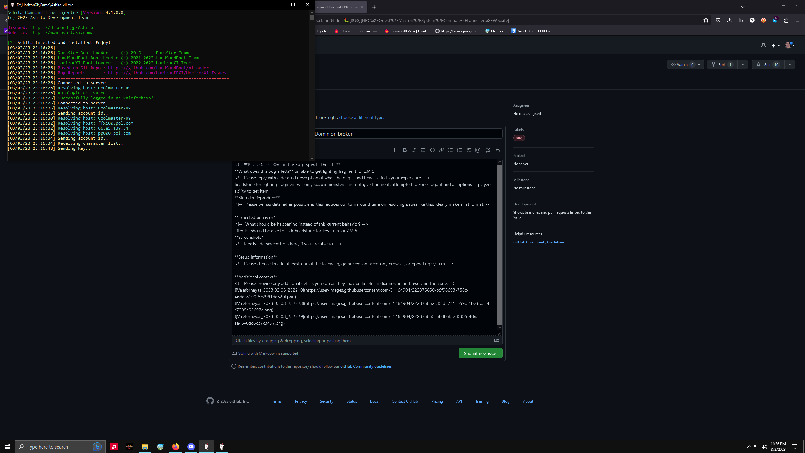 Cerment Headstone in Behemoth's Dominion broken · Issue #1187 · HorizonFFXI/HorizonXI-Issues ...