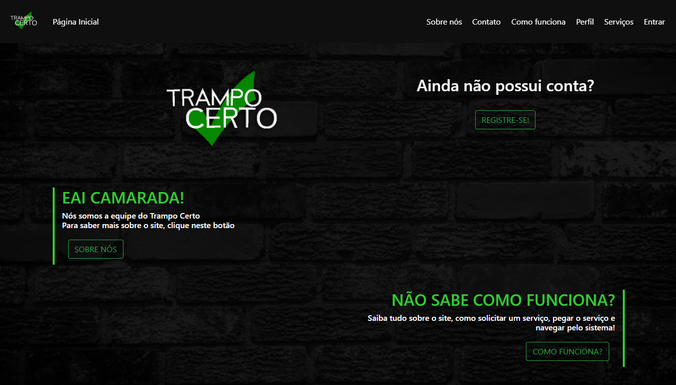 GitHub - CalixtoM/TCC-Trampo-Certo: Trabalho de Conclusão do Curso técnico de Informática P ...