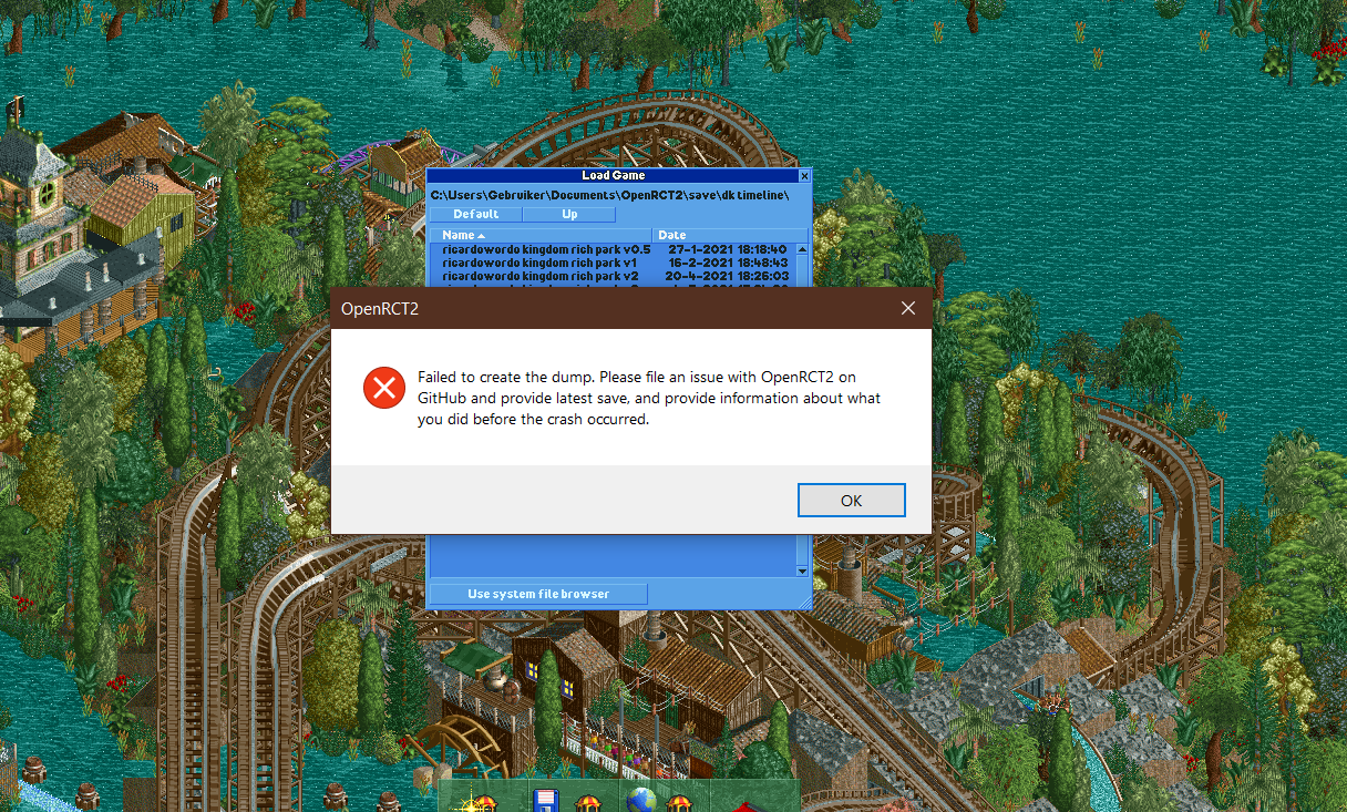 cant open files in develop, shows files but with missing scenery in release · Issue #15420 ...