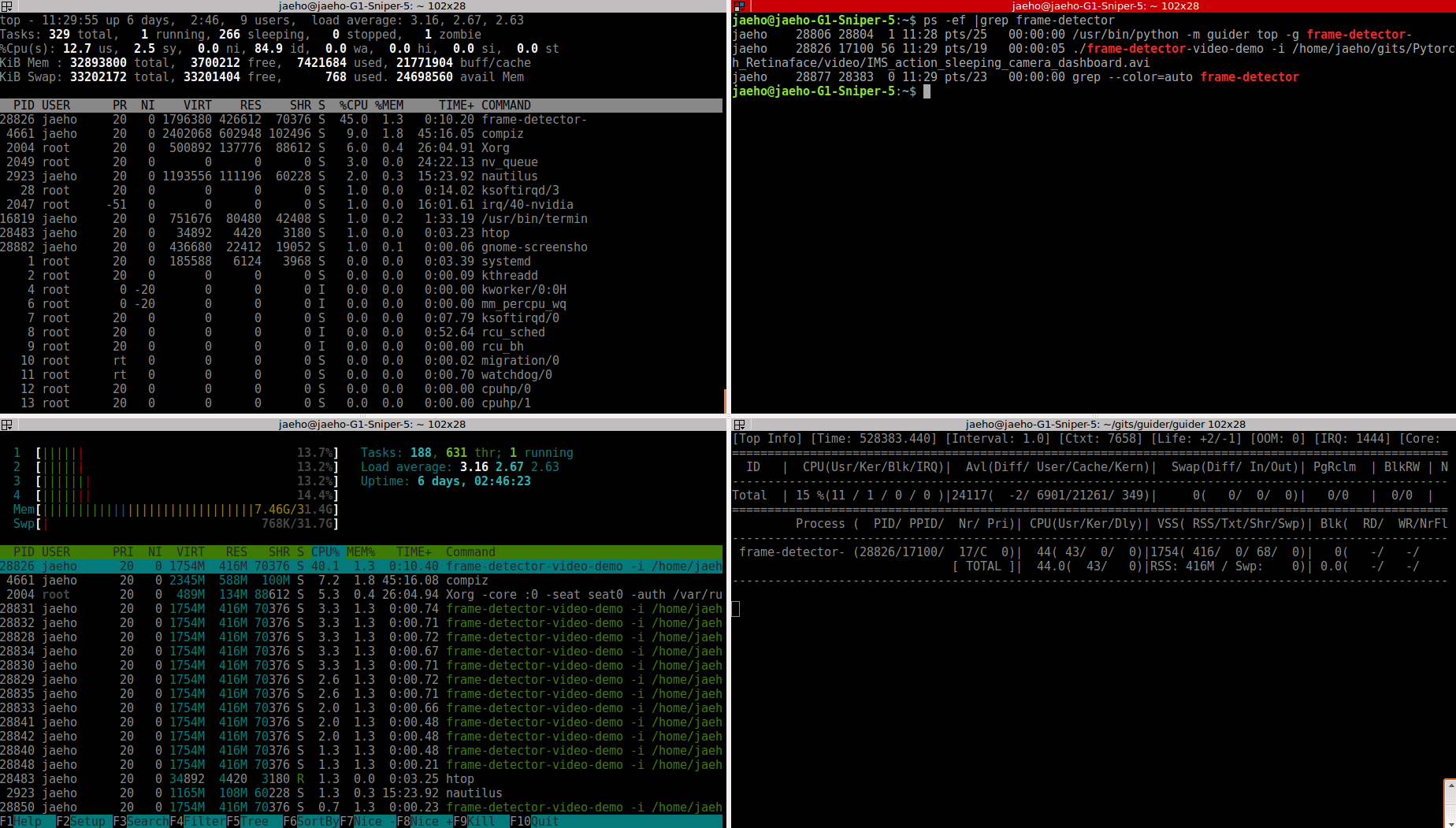 Same Process name Different PID · Issue #225 · iipeace/guider · GitHub