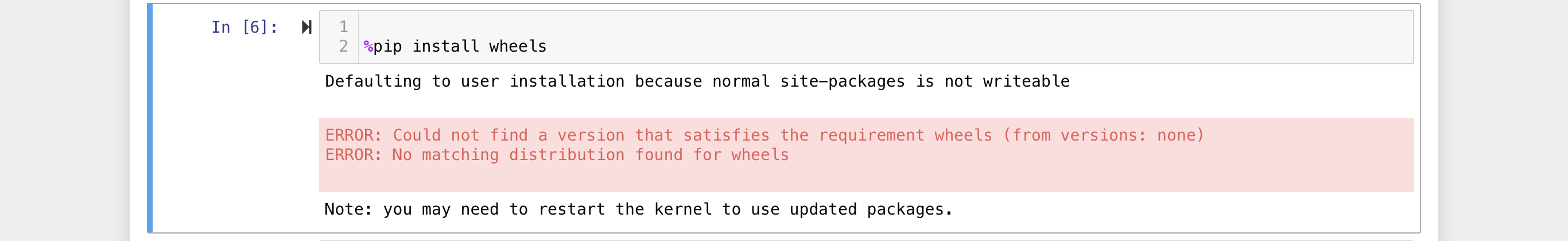 pip install issue (qiskit) · Issue #125 · holzschu/Carnets · GitHub
