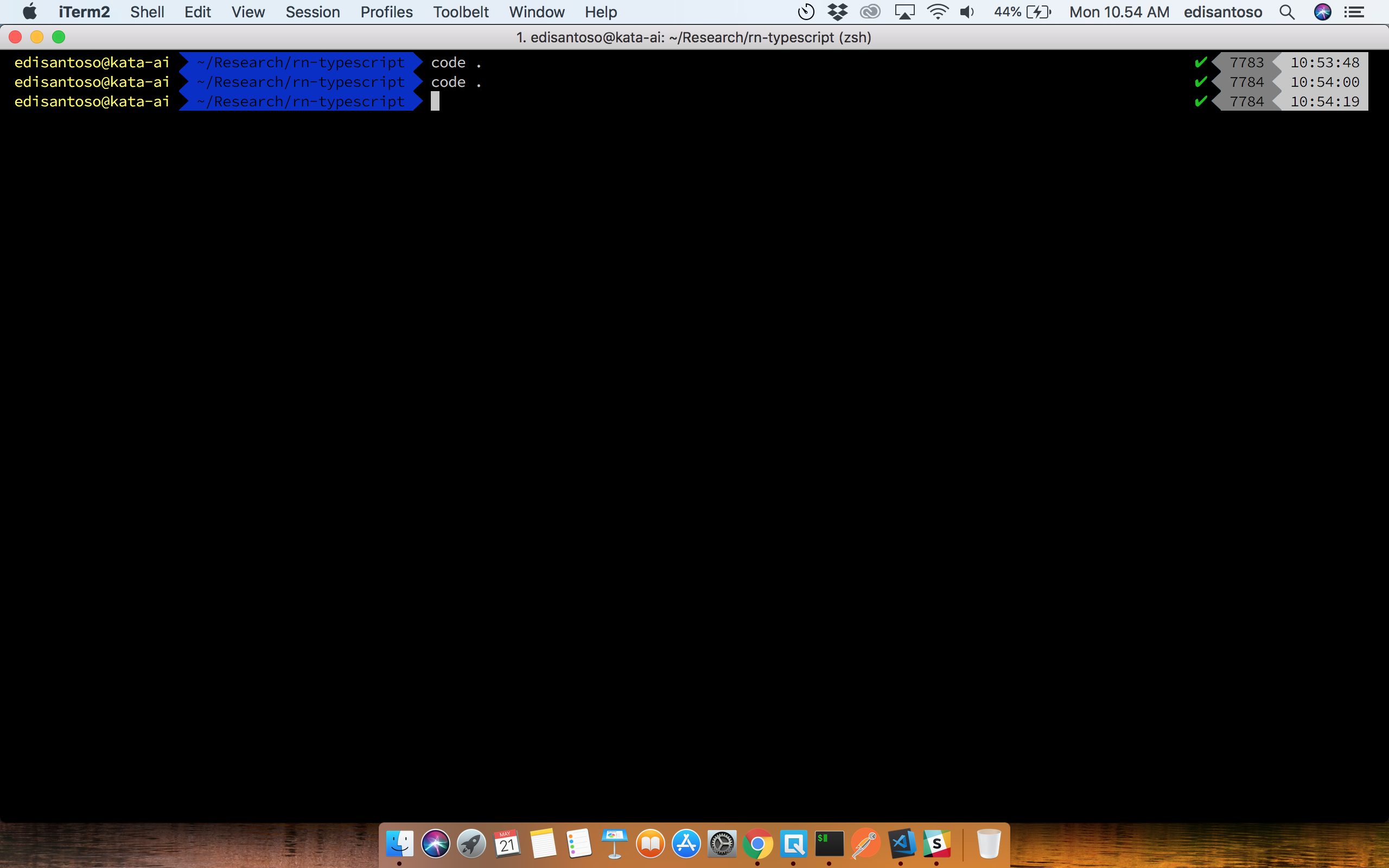 not opening folder when type `code .` in macOs · Issue #50089 ...