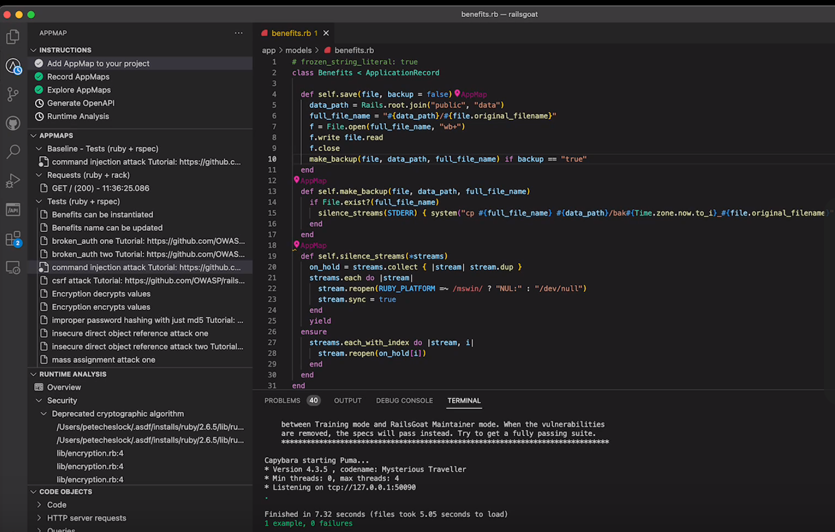 Appmap Pins Move To Different Lines When Appmap · Issue 588 · Getappmapvscode Appland · Github