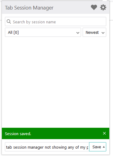 tab session manager not showing any of my previous saved sessions please help ? · Issue #407 ...