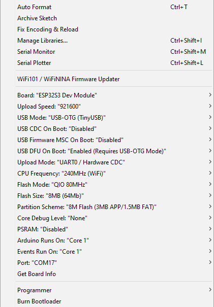 ESP32 S2 and S3 support?? · Issue #18 · lathoub/Arduino-USBMIDI · GitHub ESP32 S2 and S3 support?? · Issue #18 · lathoub/Arduino-USBMIDI · GitHub