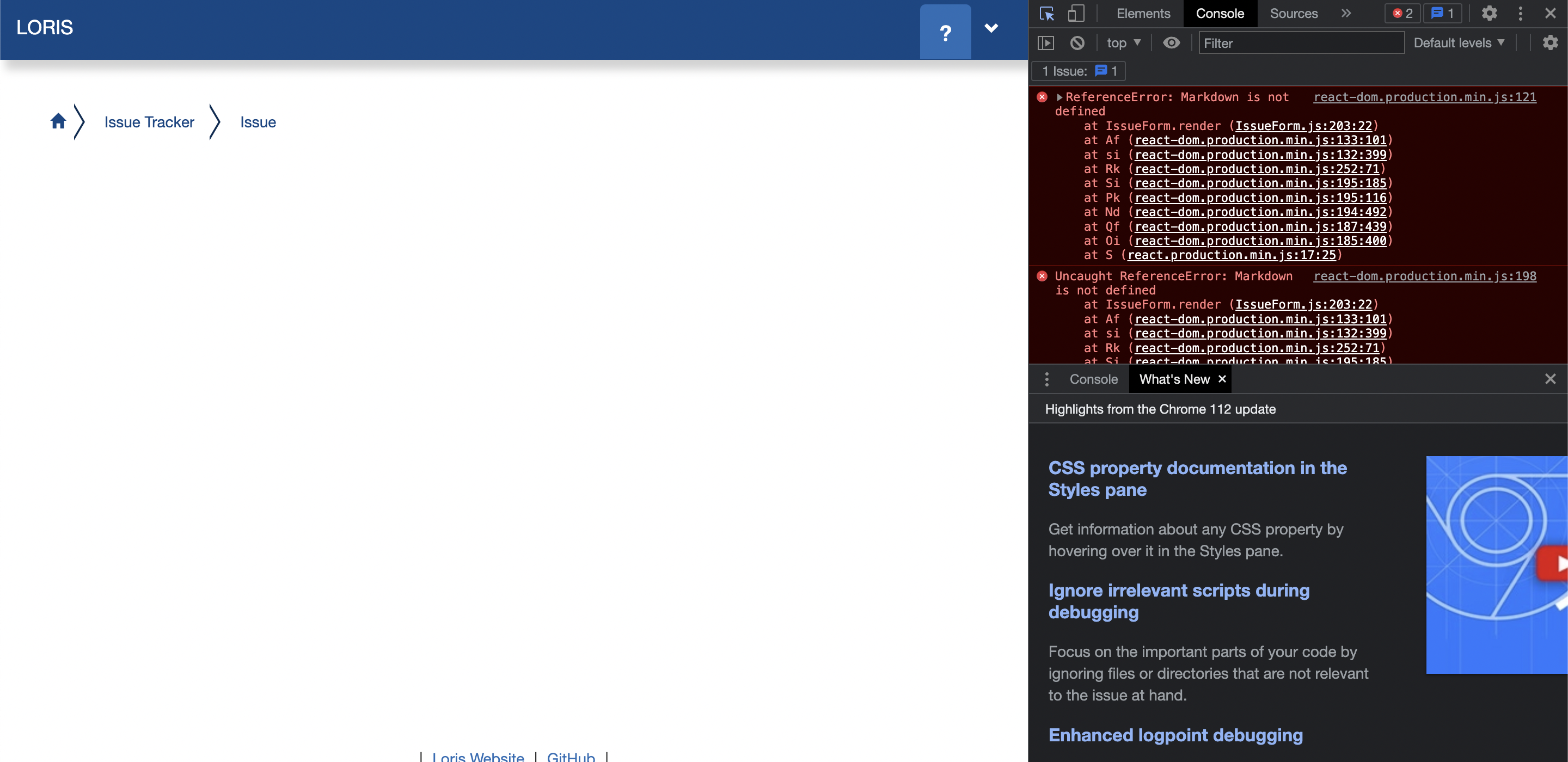 [issue_tracker] Issues not displaying · Issue #8645 · aces/Loris · GitHub