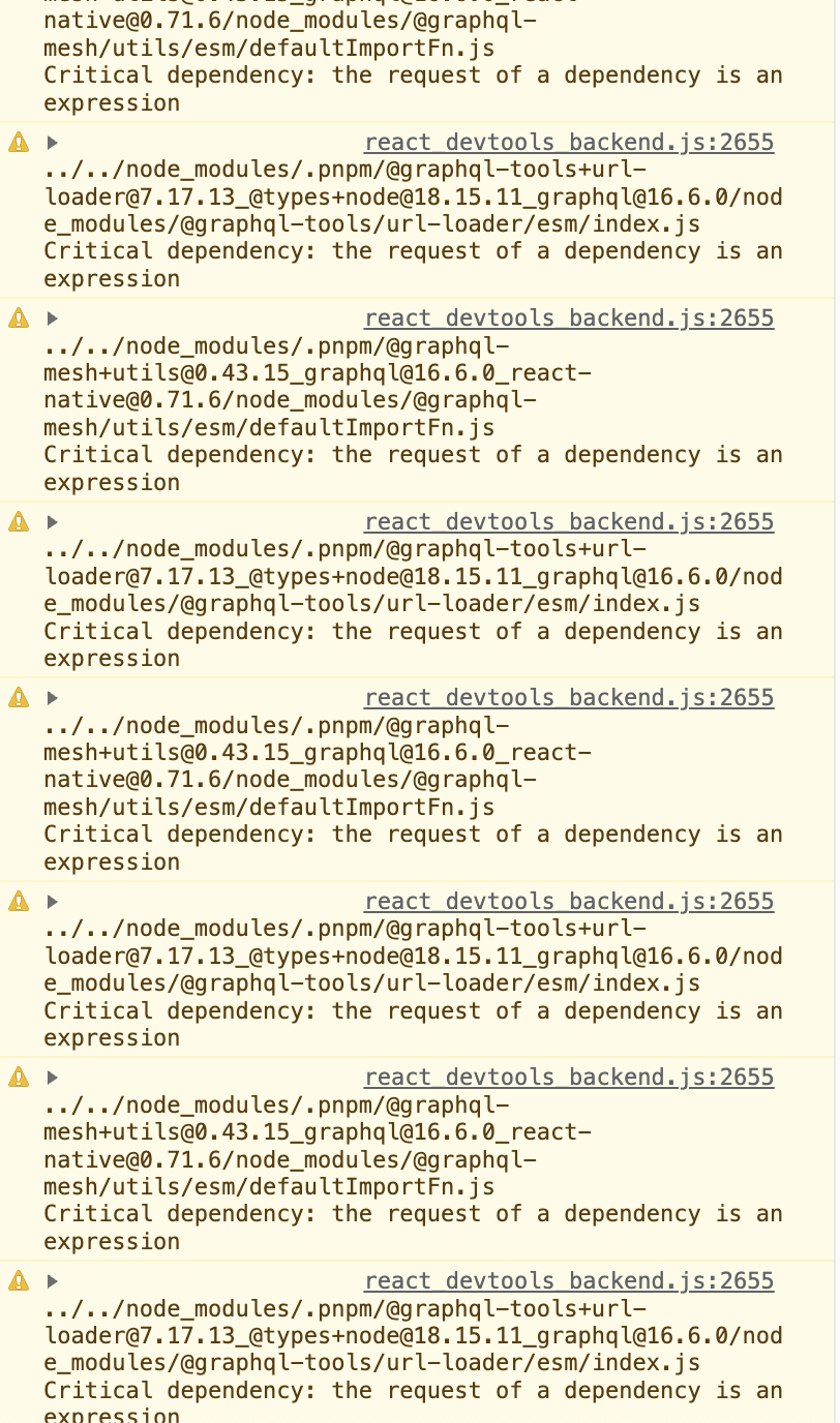 How To Ignore A Specific Dependency Warning Logs On Builddev · Vercel Nextjs · Discussion 