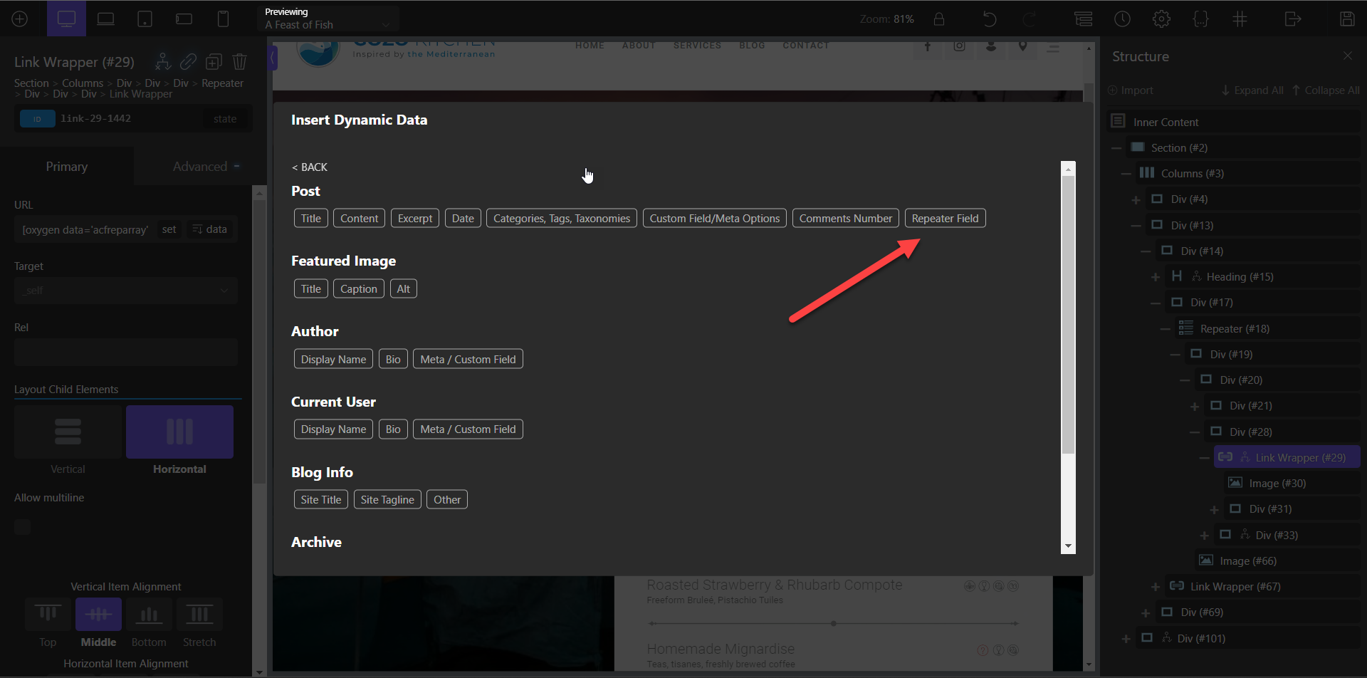 ACF add support dynamic link or repeater link · Issue #594 · soflyy/breakdance-bugs · GitHub