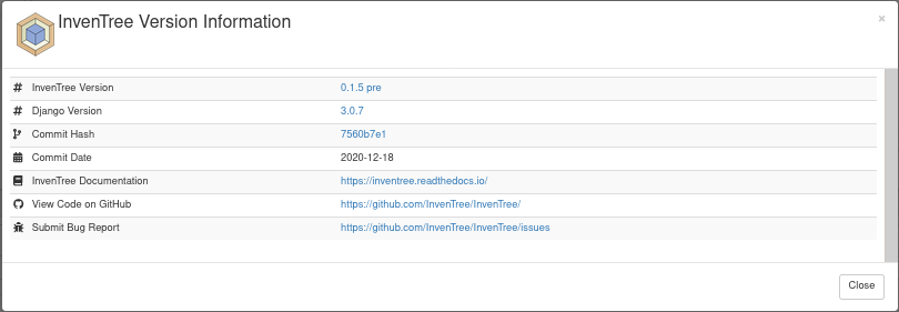 Create stock item fails with "Form errors exist" when initiated from part page · Issue #1199 ...