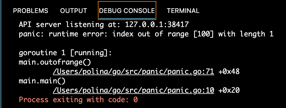 Replace "Failed to continue - bad access" with more informative error ...