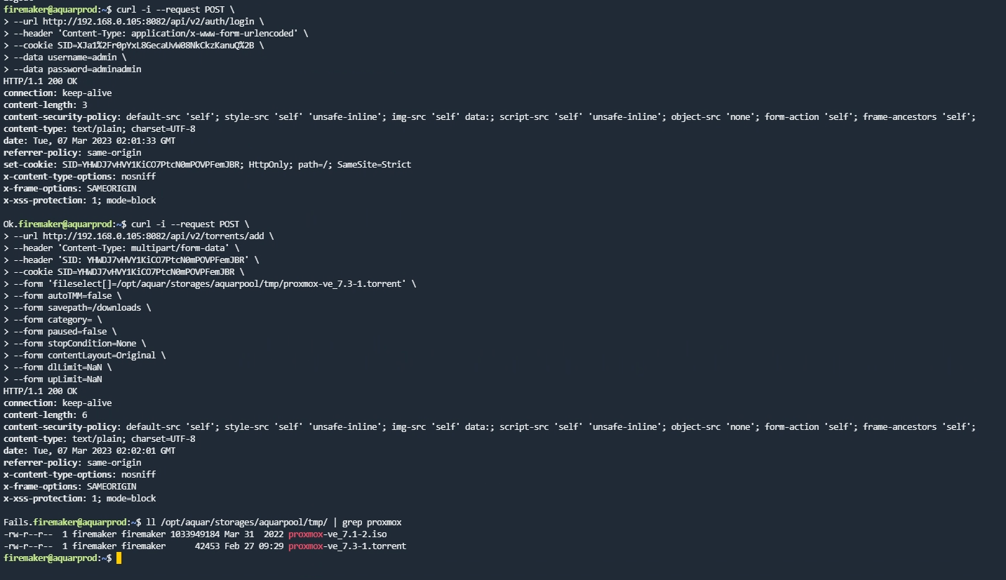 Calling WebAPI `/api/v2/torrents/add` returns `Fails.` · Issue #18665 · qbittorrent/qBittorrent ...
