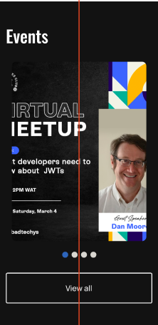update as mobile: LandingEvent component · Issue #73 · Ibadan-Techies/badtechies · GitHub