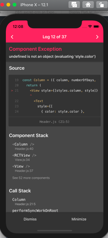 Example is not working · Issue #64 · hoangnm/react-native-week-view · GitHub