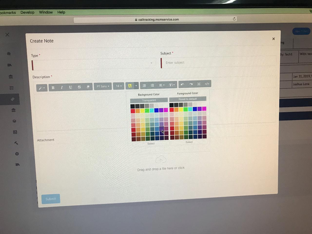 Color, Font Size and Other drop down change event not working on modal pop up safari · Issue ...