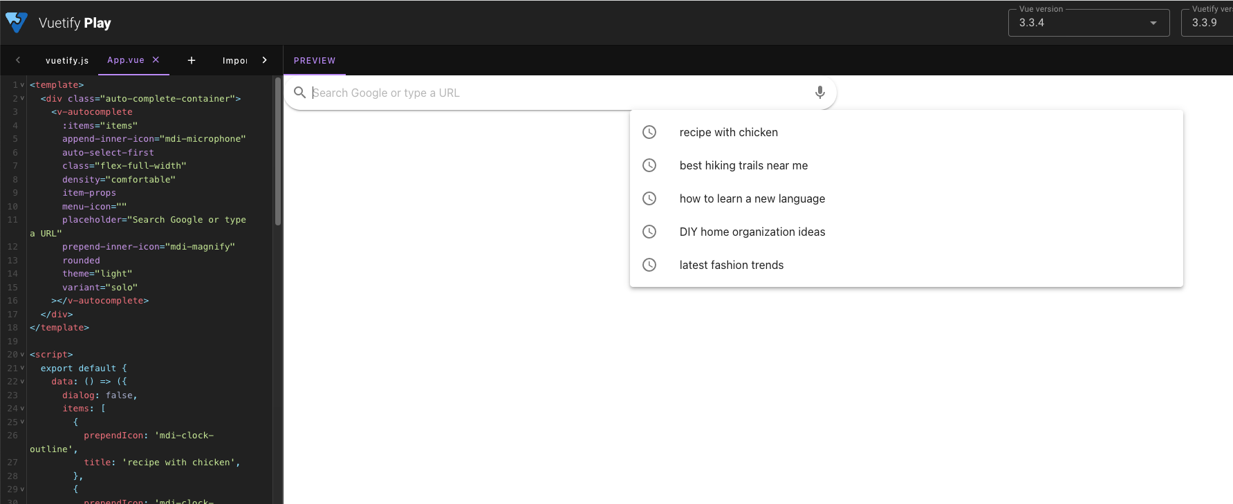 Bug Report 338 Autocomplete Select Menu Show On Incorrect Position After Mounted · Issue