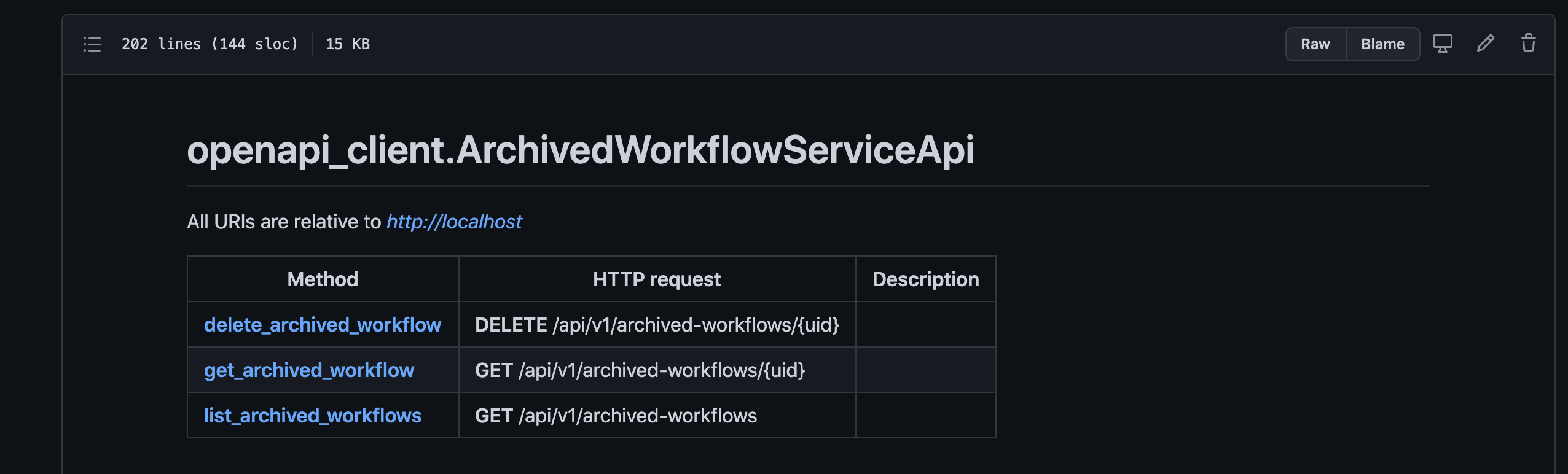 Support Fetching Archived Workflow Log Artifacts Via Rest Api · Issue