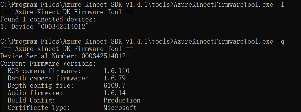 AzureKinect cannot be found in AzureKinect Viewer · Issue #1766 · microsoft/Azure-Kinect-Sensor ...