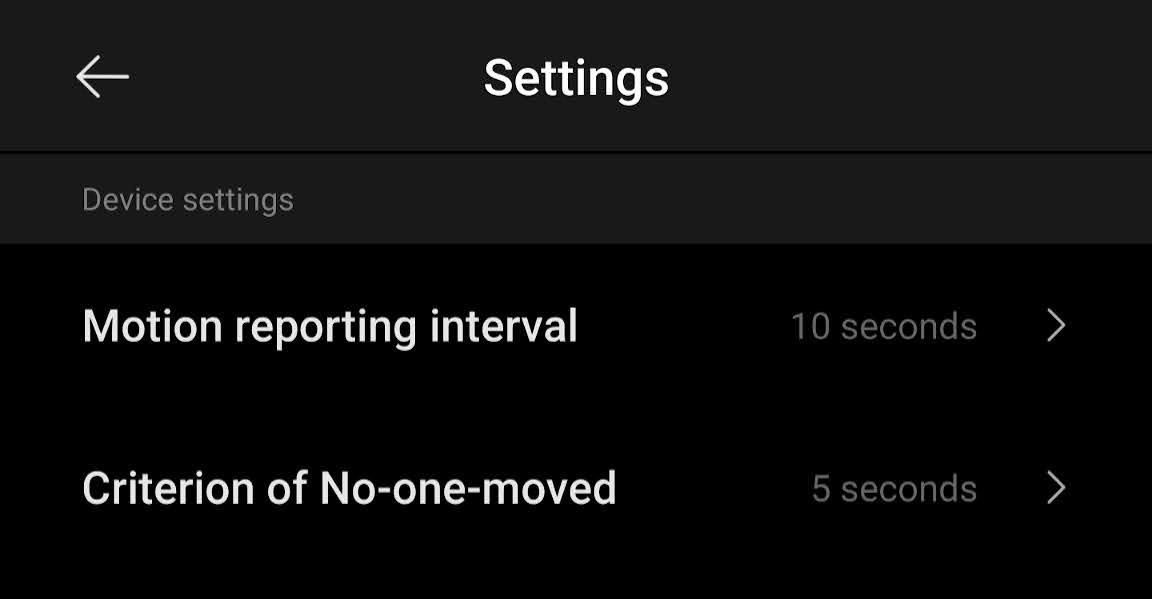 Qingping Motion Sensor CGPR1 trigger status is not normal after firmware update · Issue #1012 ...