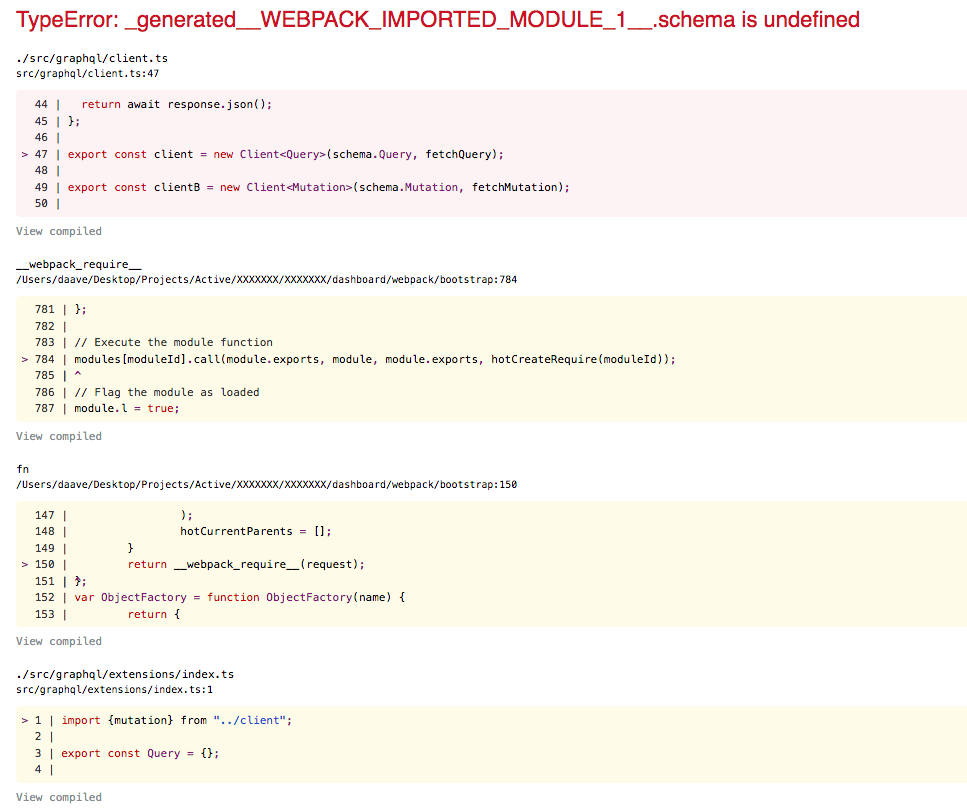 [BUG] Extensions compile error · Issue #127 · samdenty/gqless · GitHub