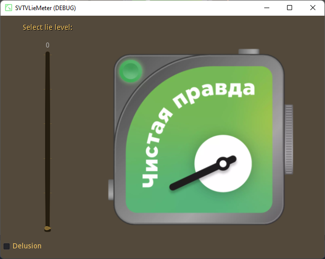 GitHub - USBashka/SVTVLieMeter: Plugin for Godot Engine with LieMeter node