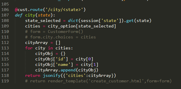 error on selectfield while submitting the form · Issue #120 · CoreyMSchafer/code_snippets · GitHub