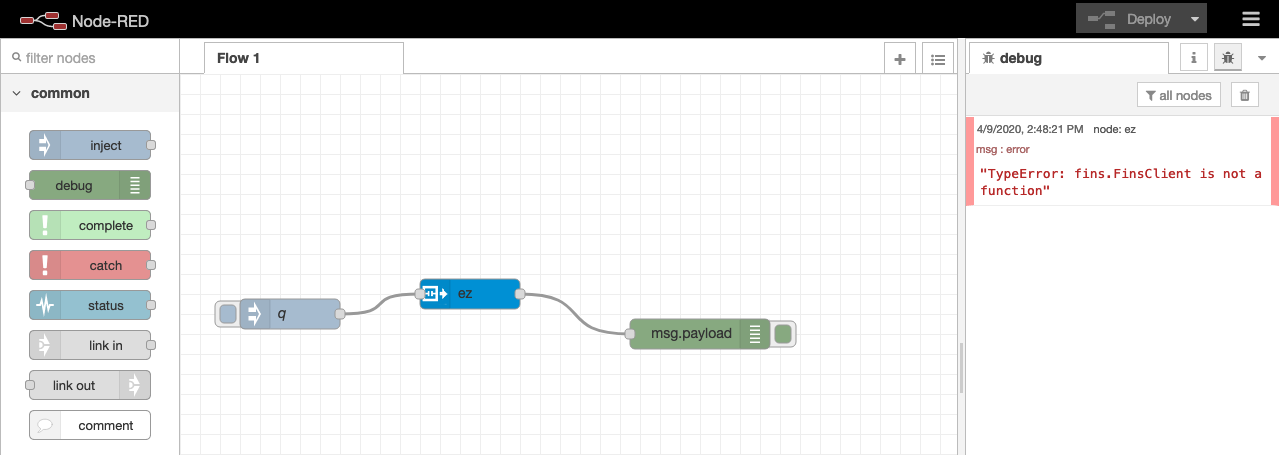 "TypeError" for fins.FinsClient · Issue #1 · Steve-Mcl/node-red-contrib-omron-fins · GitHub