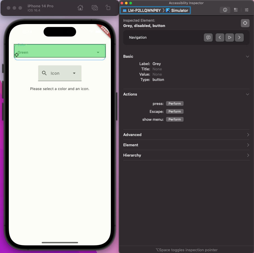 Dropdownmenu Voiceover Talkback Uses The Wrong Semantic Label · Issue 133742 · Flutter Flutter