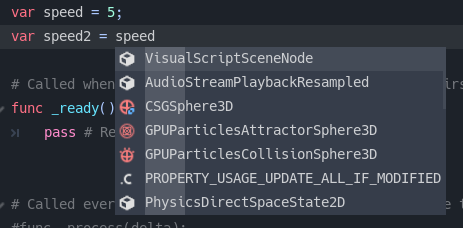 Autocompletion stops on perfect match · Issue #56270 · godotengine ...