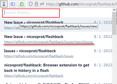 Could clicked link be opened in a new page? · Issue #12 · nicooprat/flashback · GitHub