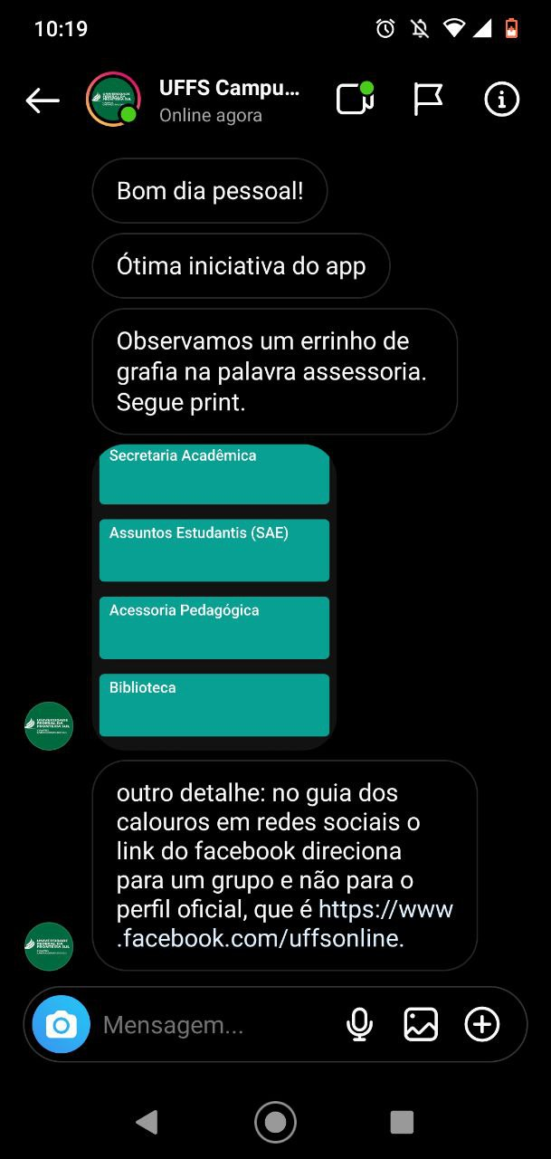 Ajustar erro de grafia e redirecionamento · Issue #77 · practice-uffs/app-boas-vindas · GitHub